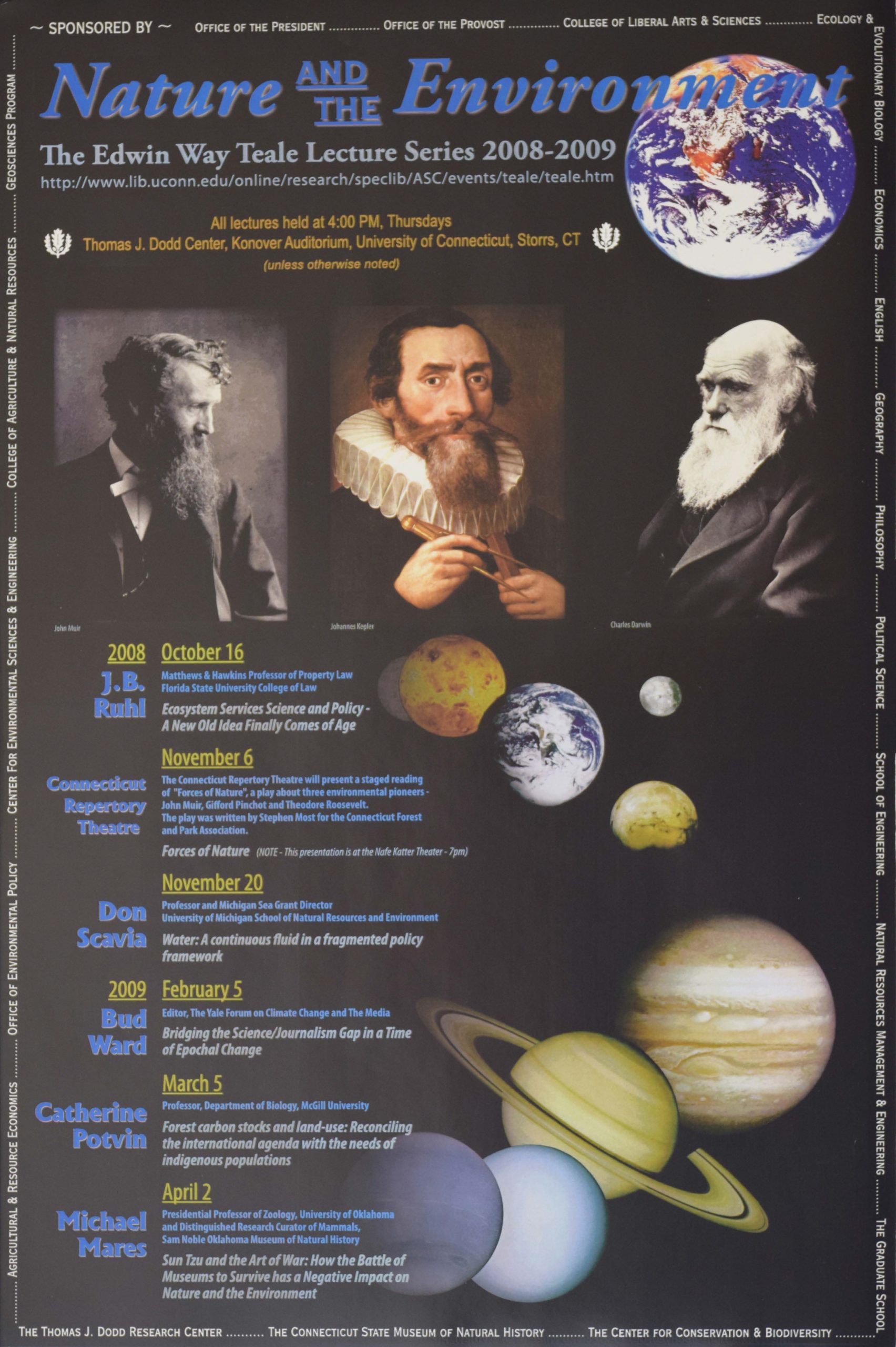Teale Lecture Series Archive | Institute of the Environment