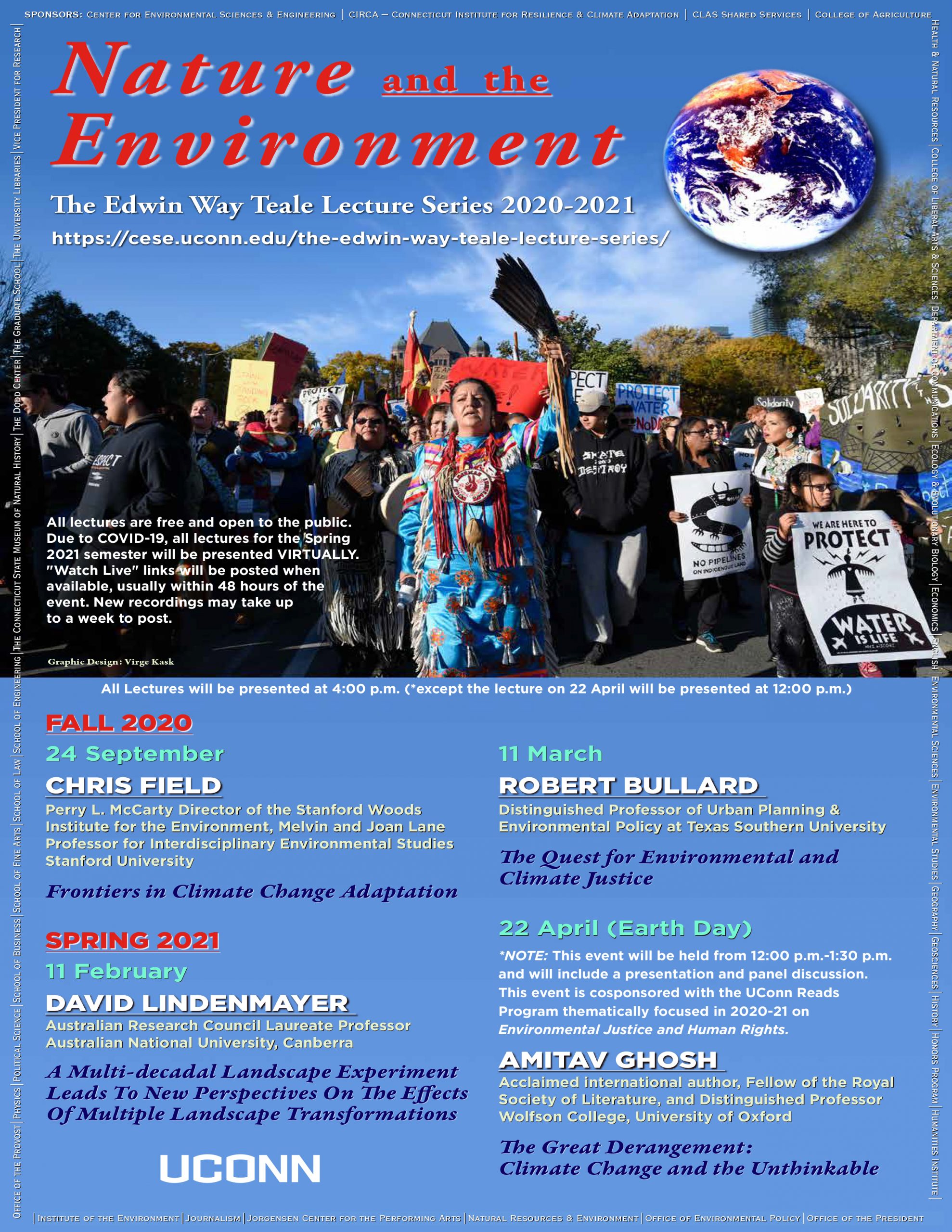 2020-2021 Teale Lecture Series | Institute of the Environment and Energy